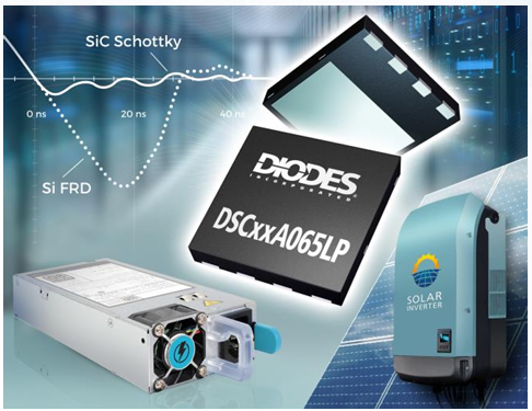 Diodes 達爾科技推出碳化矽肖特基二極體，提供業界領先的 FoM 和系統效率 - 大大通(繁體站)