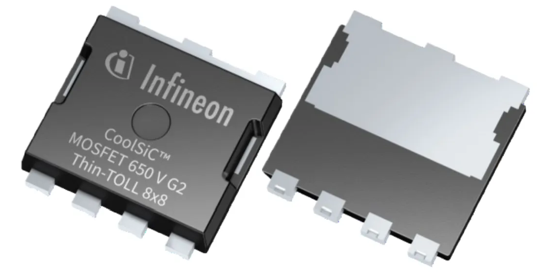 新品 | 采用ThinTOLL 8x8封装的CoolSiC™ 650V G2 SiC MOSFET新增26mΩ，33mΩ产品 - 大大通(简体站)